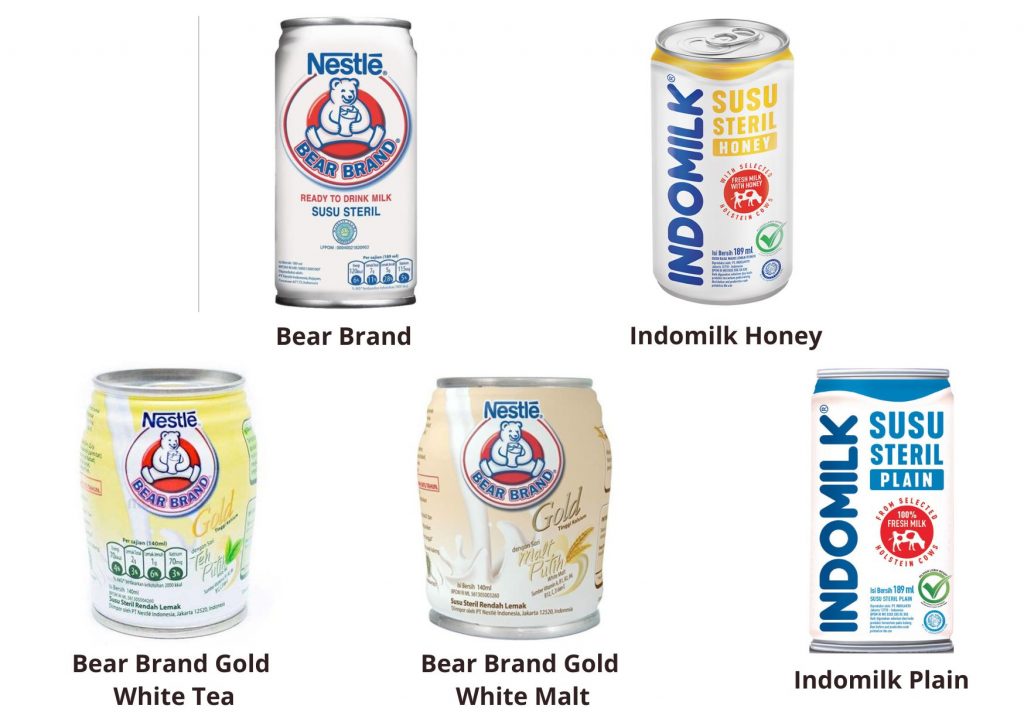 Perbandingan Susu Steril: Bear Brand dan Indomilk Susu Steril - Artikel ...