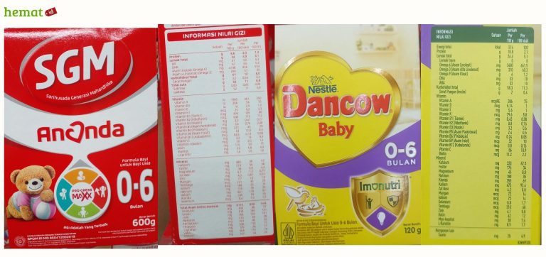 Perbandingan Susu SGM vs Dancow - Artikel Tips Belanja Hemat