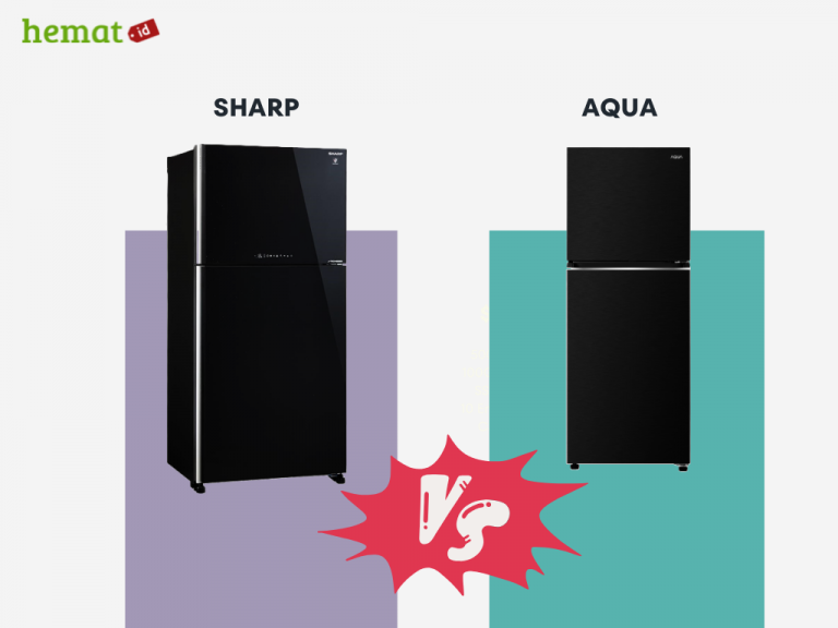 Perbandingan Kulkas Sharp dan Aqua, Lebih Bagus yang Mana? - Artikel Tips Belanja Hemat