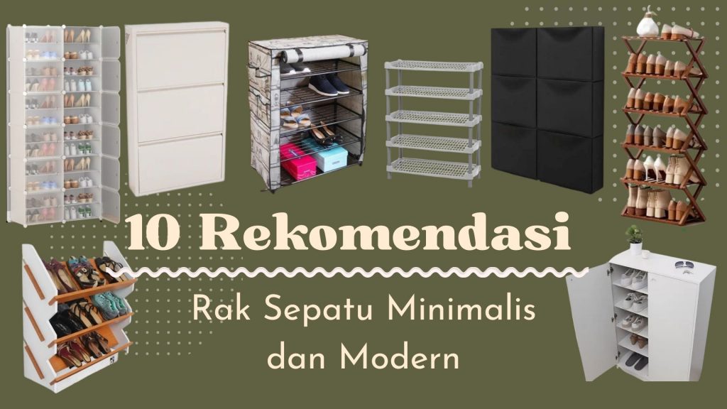 10 Rekomendasi Rak Sepatu Minimalis dan Modern - Artikel Tips Belanja Hemat