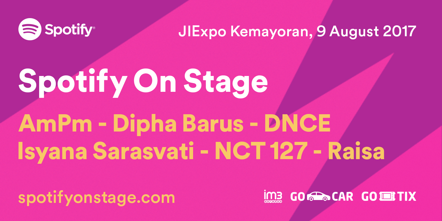 Line-Up ‘Spotify On Stage’ Hadirkan Mulai Dari Dipha Barus, DNCE, Raisa ...