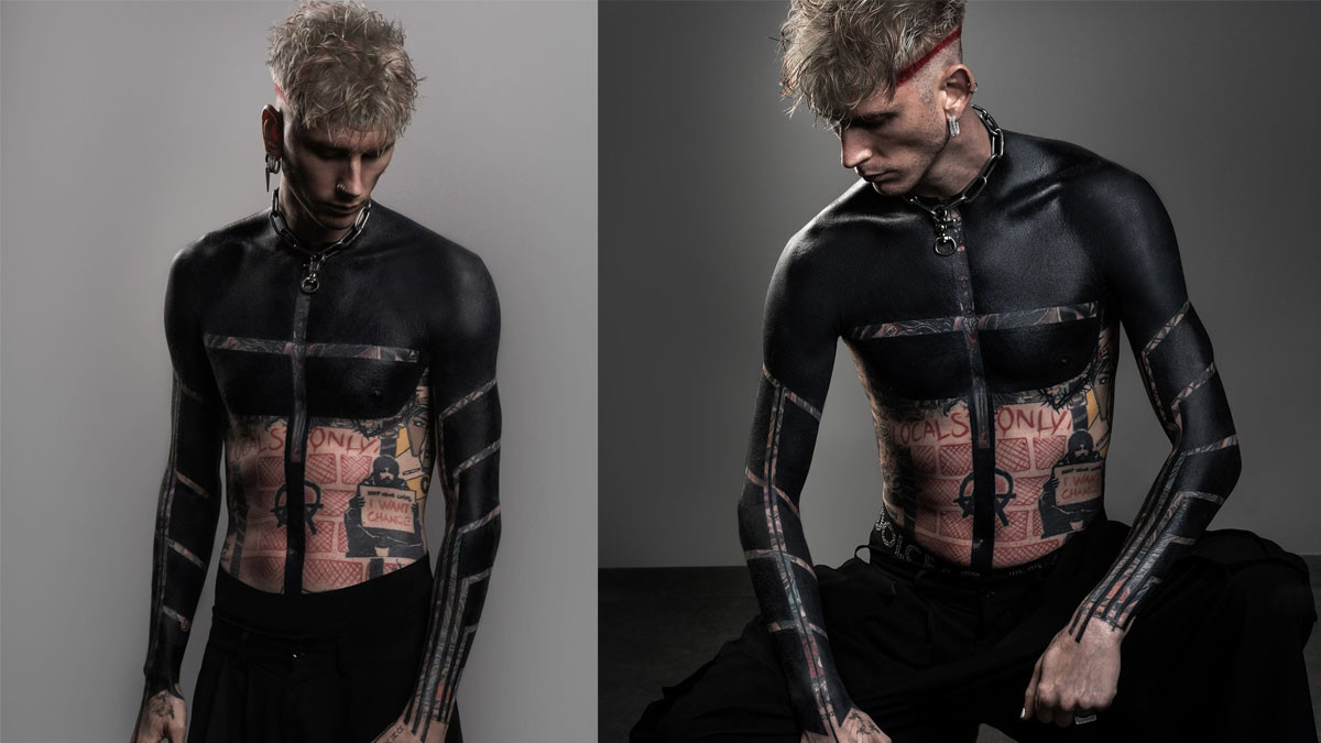 Machine Gun Kelly Bikin Tato Hitam di Badan dan Rilis ‘Don’t Let Me Go ...