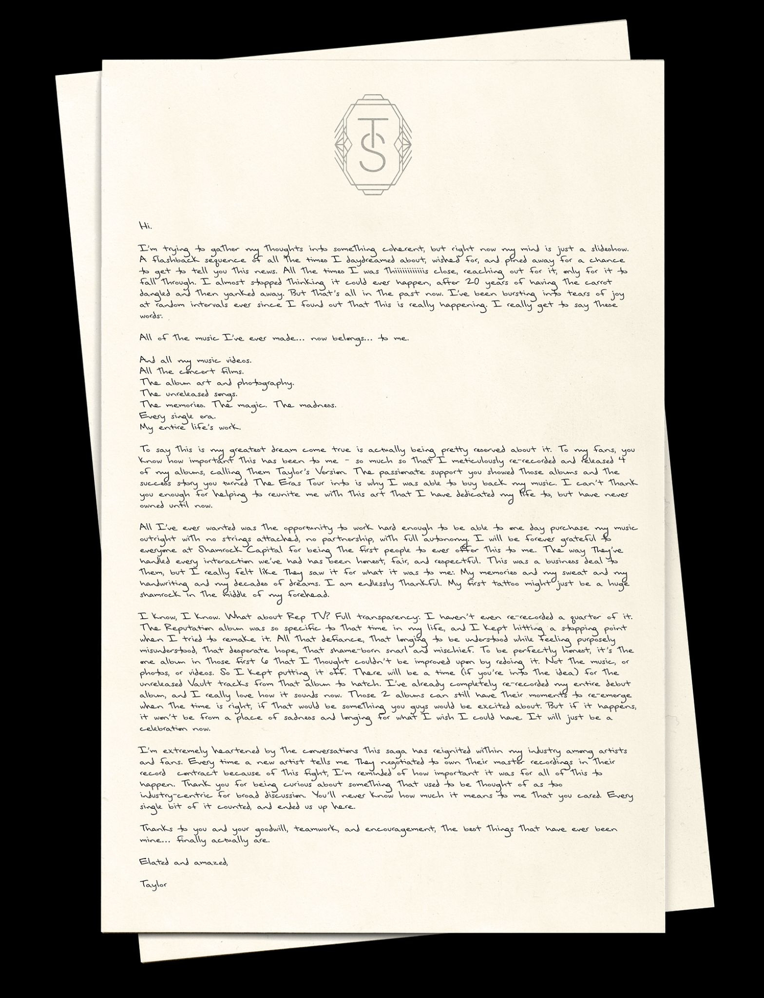 Taylor Swift Kini Resmi Miliki Hak atas Enam Album Pertamanya ...