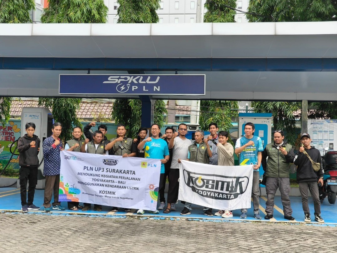 Tour Motor Listrik Jogja - Bali, PLN UP3 Surakarta jadi Check Point Pertama - Rumah Jurnalis