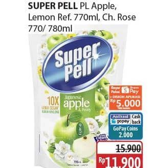Promo Harga Super Pell Cairan Pembersih Lantai Terbaru Minggu Ini ...