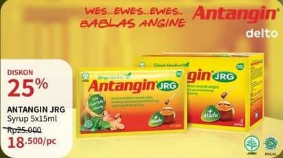 Promo Harga Antangin Obat Masuk Angin Cair Ginger Mint Habbatussauda 15 ...