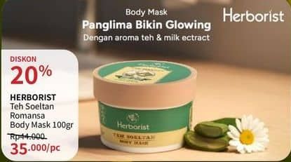 Promo Harga HERBORIST Teh Soeltan Body Lotion 100 ml - Guardian | Hemat.id