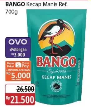 Harga Bango Kecap Manis 700 gr hari ini Kamis, 28 Mei 2026 11.51 WIB