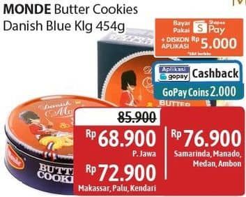 Harga Monde Butter Cookies 454 gr hari ini Minggu, 24 Mei 2026 04.07 WIB