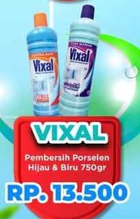 Harga Vixal Pembersih Porselen Blue Extra Kuat 750 ml hari ini Minggu ...