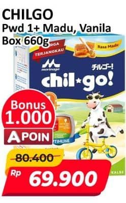 Harga Morinaga Chil Go Bubuk 1 Madu 660 gr hari ini Selasa, 9 Jun 2026 ...