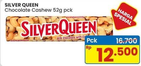 Harga Silver Queen Chocolate Cashew 55 gr hari ini Senin, 22 Jun 2026 ...