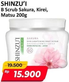 Promo Harga SHINZU'I Body Scrub Skin Lightening Semua Varian 200 gr ...