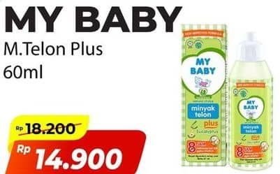Promo Harga BEBIO Minyak Telon Plus 60 ml - Alfamart | Hemat.id
