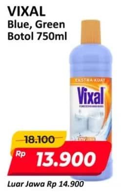 Harga Vixal Pembersih Porselen Blue Extra Kuat 750 ml hari ini Minggu ...