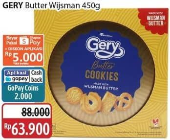 Harga Gery Butter Cookies 450 gr hari ini Kamis, 4 Jun 2026 12.46 WIB