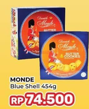 Harga Monde Butter Cookies 454 gr hari ini Minggu, 24 Mei 2026 04.07 WIB