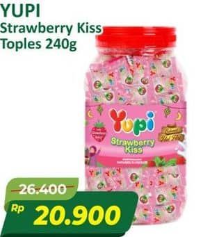 Harga Yupi Candy Strawberry Kiss 240 gr hari ini Selasa, 16 Jun 2026 10 ...