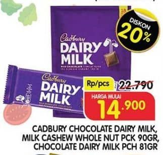 Harga Cadbury Coklat dan Promo di Alfamart dan Indomaret Hari ini 27 ...