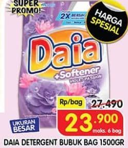 Harga Daia Deterjen Bubuk Bunga 1500 gr hari ini Minggu, 21 Jun 2026 05 ...